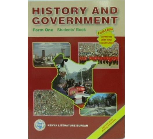 History and Government form 1 students' book KLB - Back2school Plus