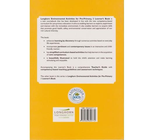 Longhorn Environmental Activities Learnrer's Book PP2 (Approved ...