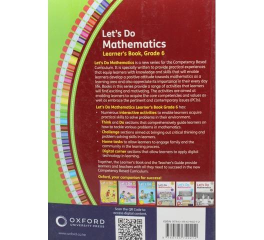 Let's do Mathematics Learners Grade 6 (Approved) - Back2school Plus