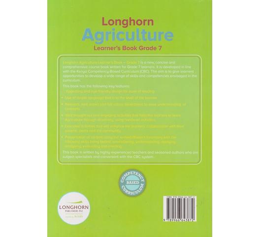 Longhorn Agriculture Grade 7 by Longhorn - Back2school Plus