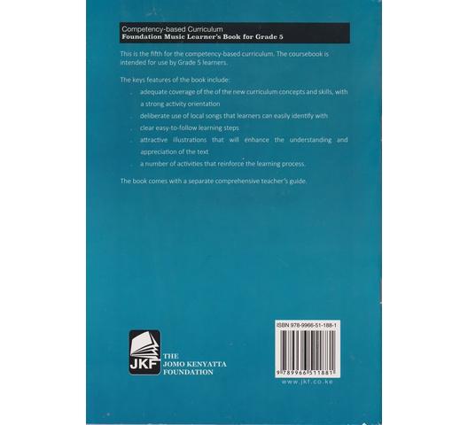 JKF Foundation Music Learner's Grade 5 (Approved) by F. Muyela, A ...