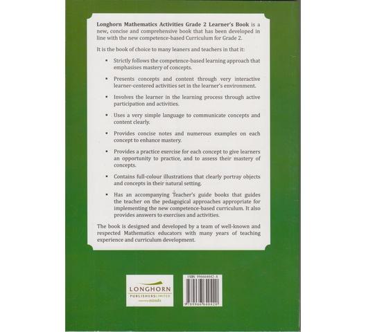 Longhorn Mathematics Activities Grade 2 - Back2school Plus