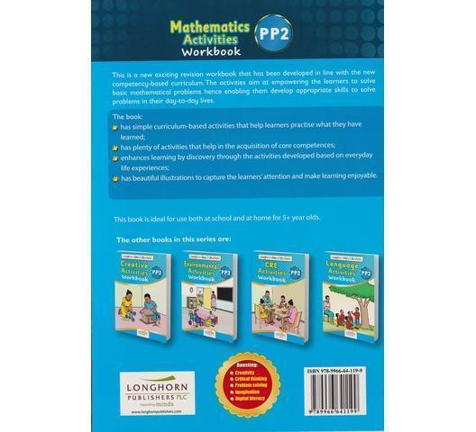 Longhorn Maths Activities Pre-Primary 2 Workbook - Back2school Plus