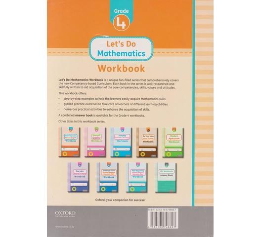 OUP Let's Do Mathematics GD4 Wkbk by Oxford - Back2school Plus