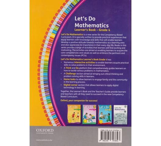 OUP Let's Do Mathematics Grade 4 (Approved) - Back2school Plus