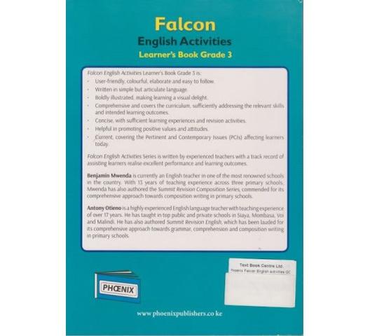 Phoenix Falcon English activities Grade 3 (Approved) - Back2school Plus